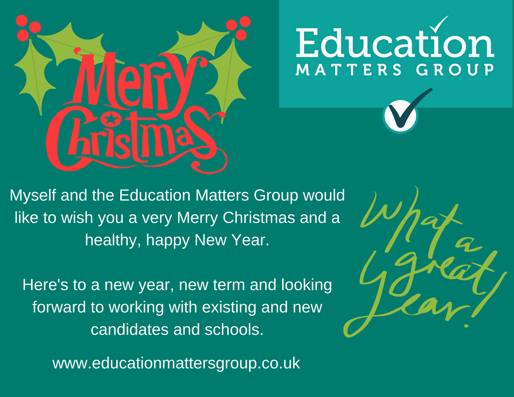 Merry Christmas from all at Education Matters Group - Education Matters ... Merry Christmas from all at Education Matters Group - Education Matters ...